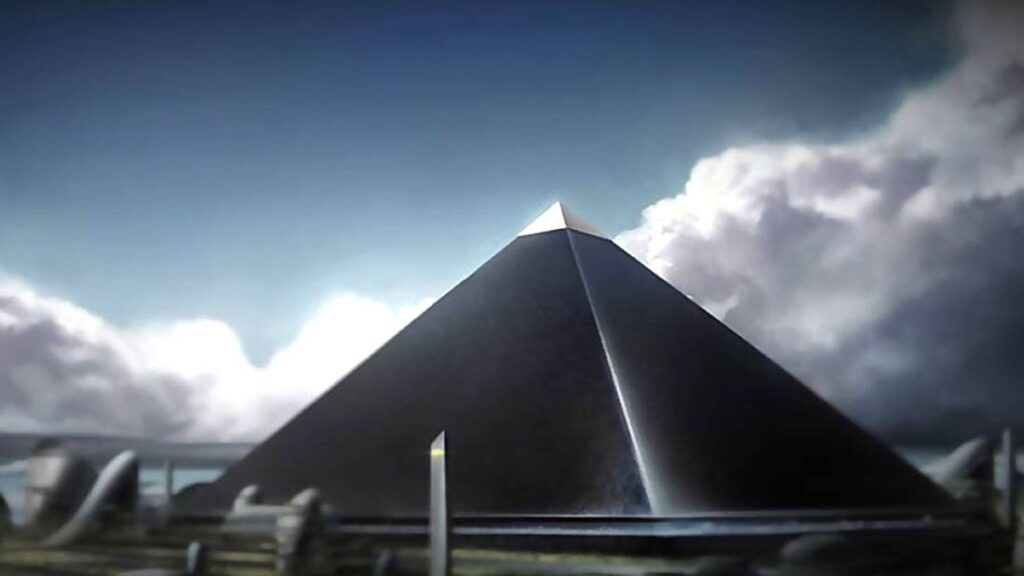 Black pyramid | a mysterious discovery in Egypt "disappeared" | Monkey ...