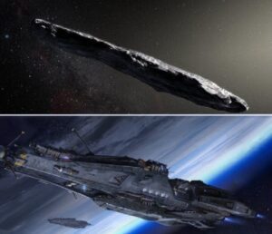 The mysterious object of Oumuamua could be an alien spaceship (photo ...
